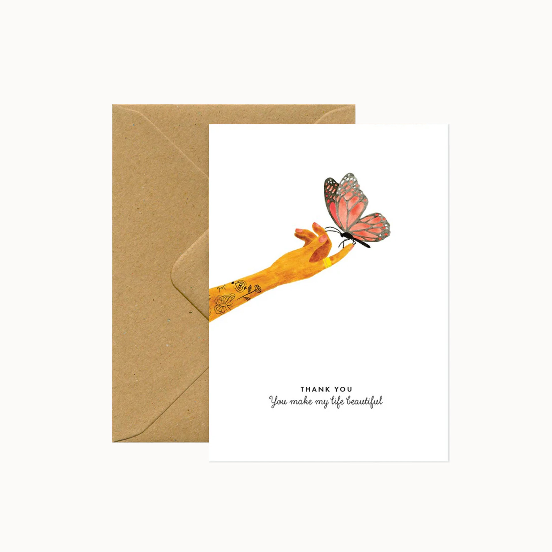 All the ways to say Bedankt Kaart | A6 | Life Beautiful